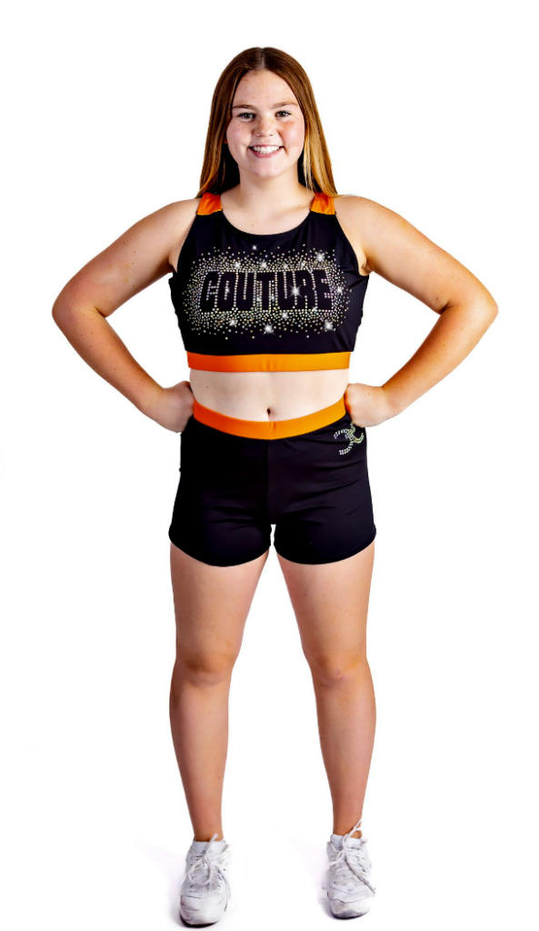 Custom Team Practice Wear with Crystals & Logos